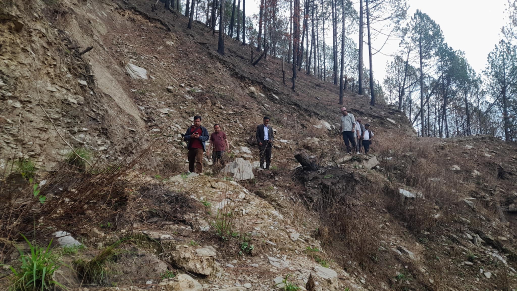 पर्वतमा गौरवको आयोजना ६ वर्षदेखि अलपत्र